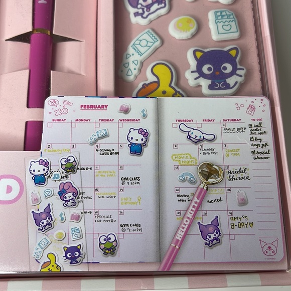 Accessories | New Sanrio I Hello Kitty And Friends Personalized Planner ...